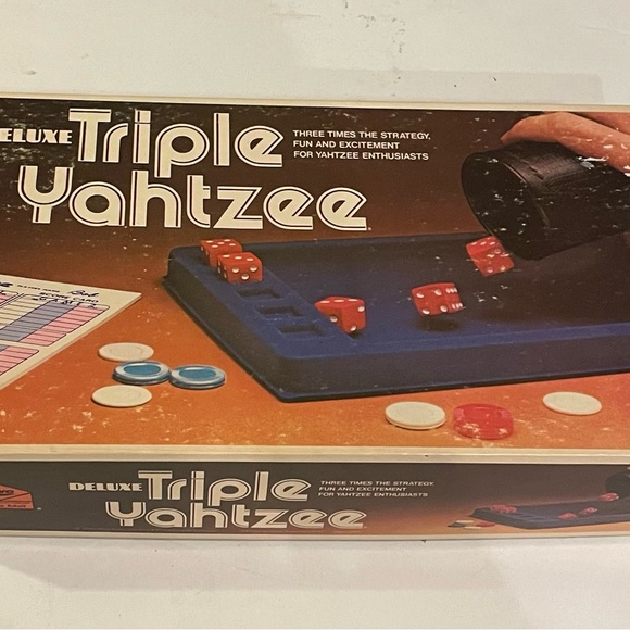 Games | Deluxe Triple Yahtzee | Poshmark